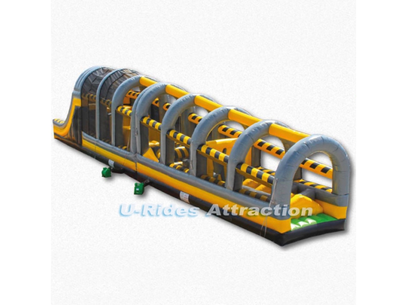 Interactive Challenge Inflatable Toxic Drop / Giant Inflatable Obstacle ...